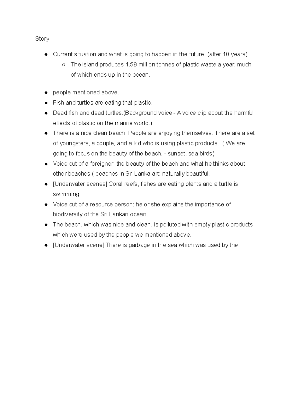 Documentary - Tutorial 01 - Story Current situation and what is going ...