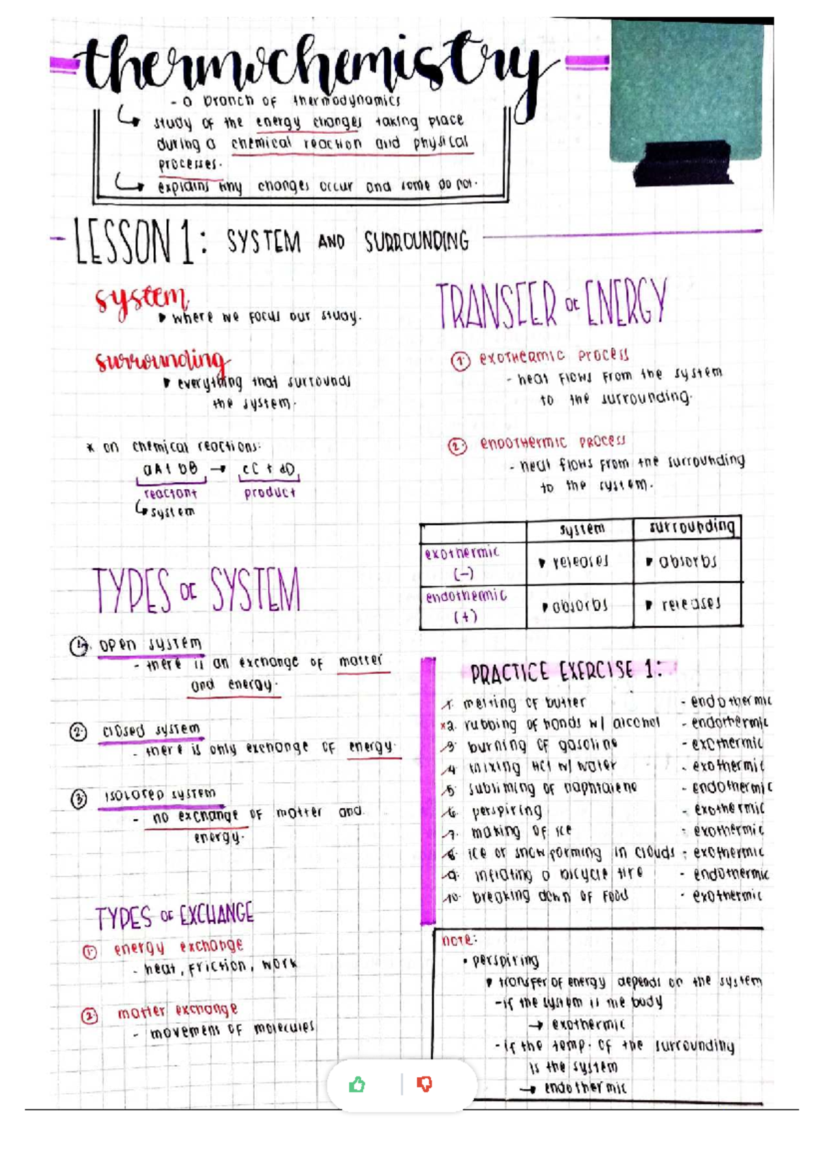 CHEM 4 Engtech Lecture-Notes - Thermodynamics - Studocu