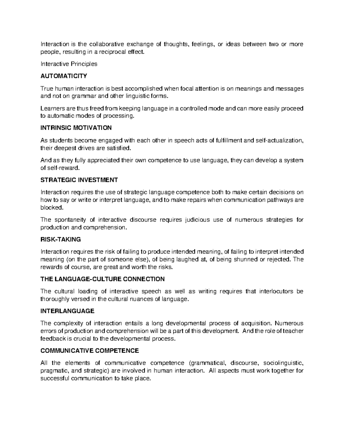 Language Principles Interaction Is The Collaborative Exchange Of language-principles-interaction-is-the-collaborative-exchange-of