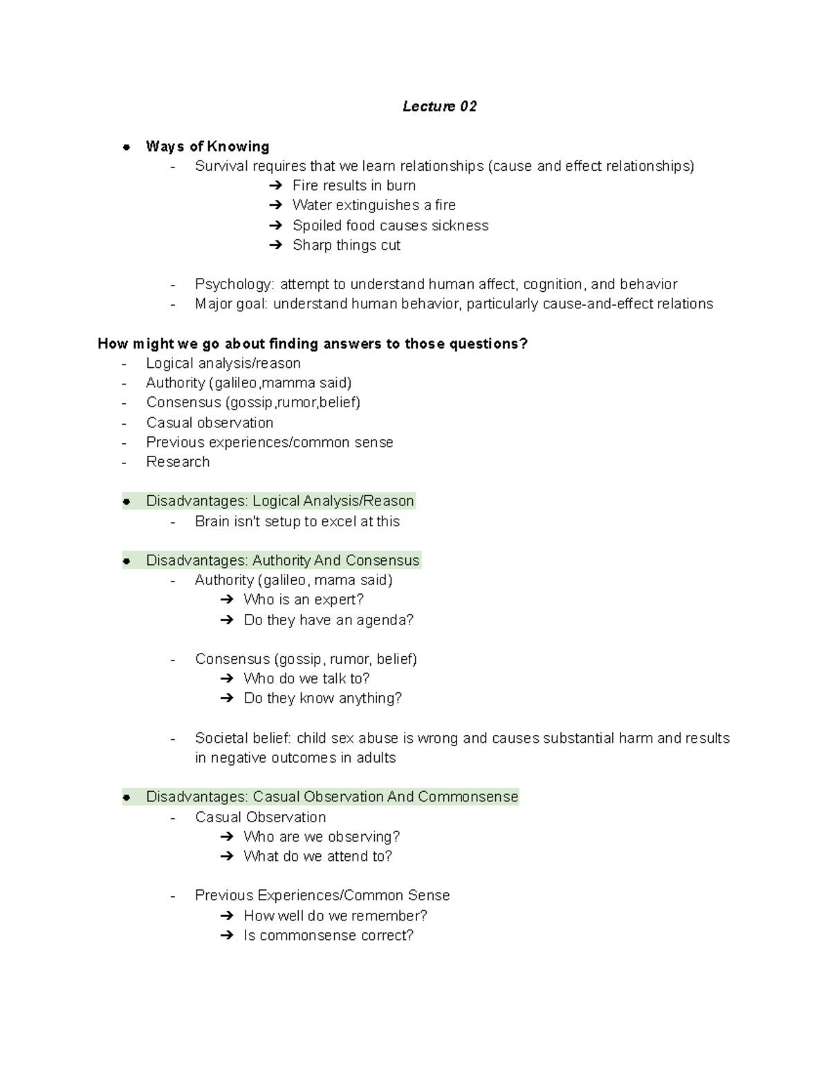 Lecture 02 pg1 - description and notes with examples - Lecture 02 Ways ...