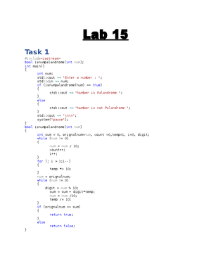 Coal lab3 - coal lab - COMPUTER ORGANIZATION AND ASSEMBLY LANGUAGE LAB 3 Roll no. 23F- NAME ...