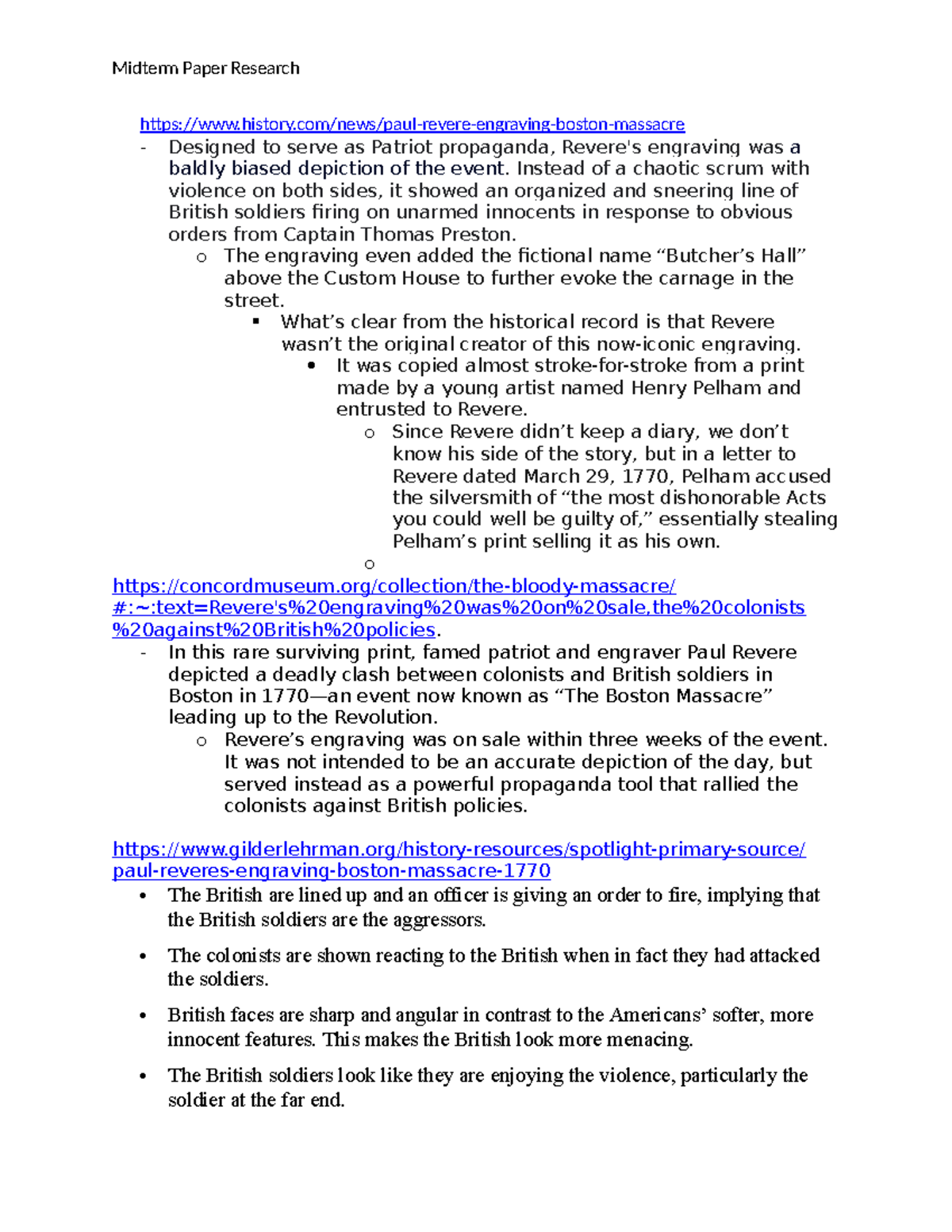Midterm Paper Research - Midterm Paper Research history/news/paul ...