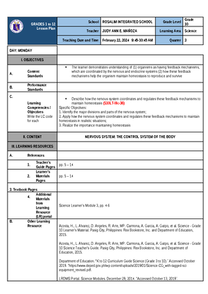 TOS IN Science 8-Q3 - THIRD PERIODICAL EXAM IN SCIENCE 8 S. 2022- TABLE ...