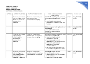 LESSON PLAN SIMPLE PROBABILITY - DETAILED LESSON PLAN Grade 8 ...
