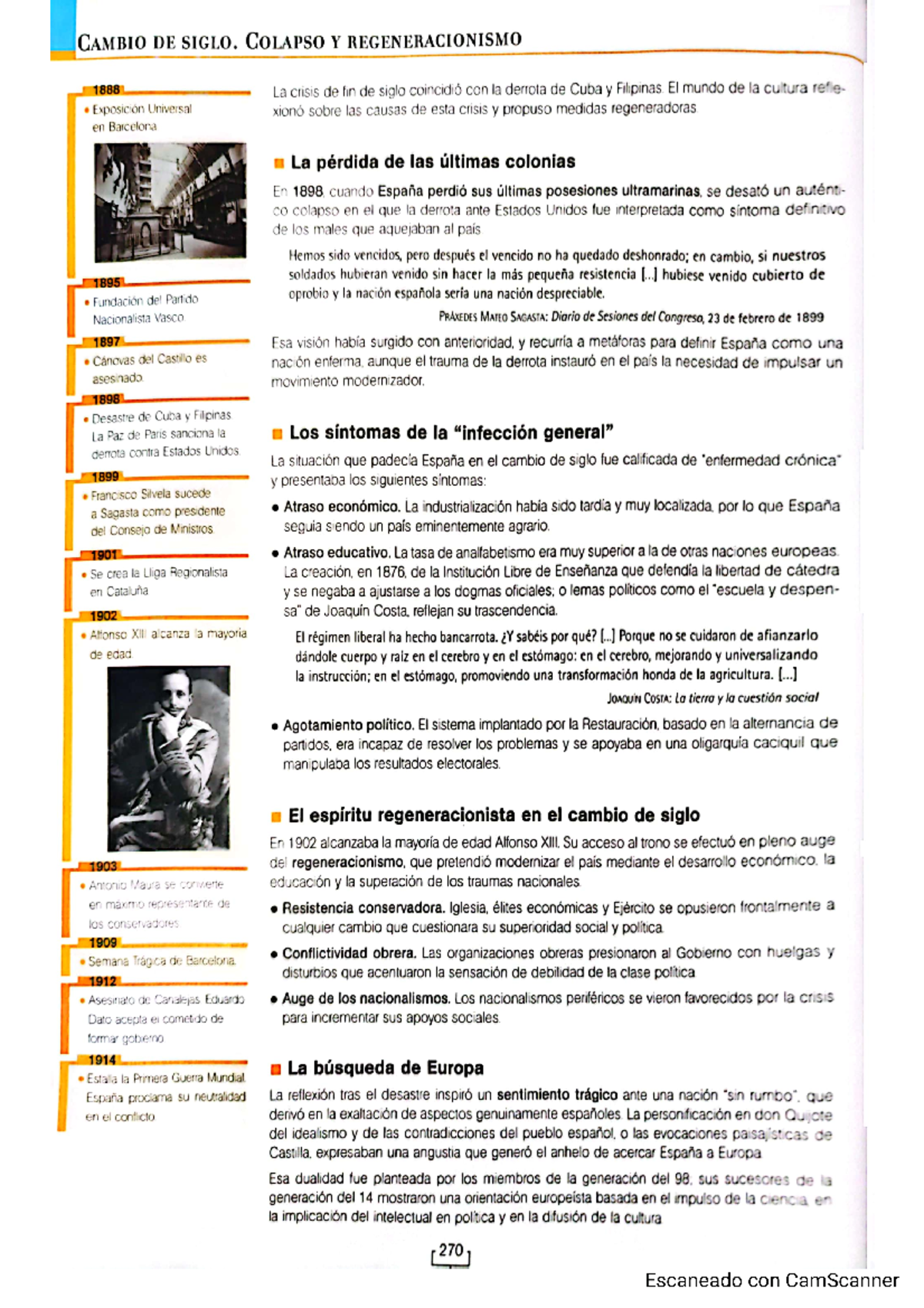 Generación del 98 y Antonio Machado - Lengua castellana y literatura ...