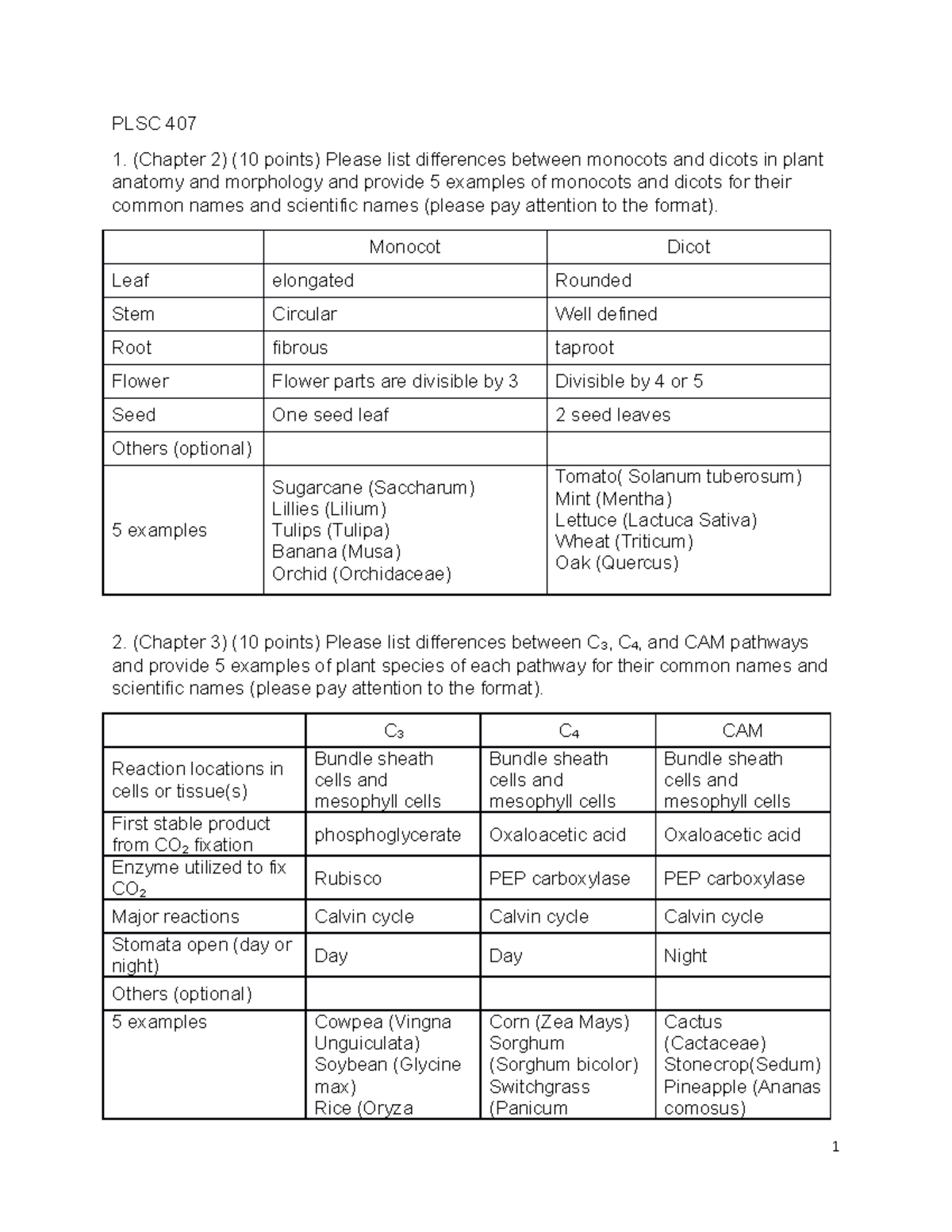 PLSC407 Assignment 1 - hw 1 - PLSC 407 (Chapter 2) (10 points) Please ...