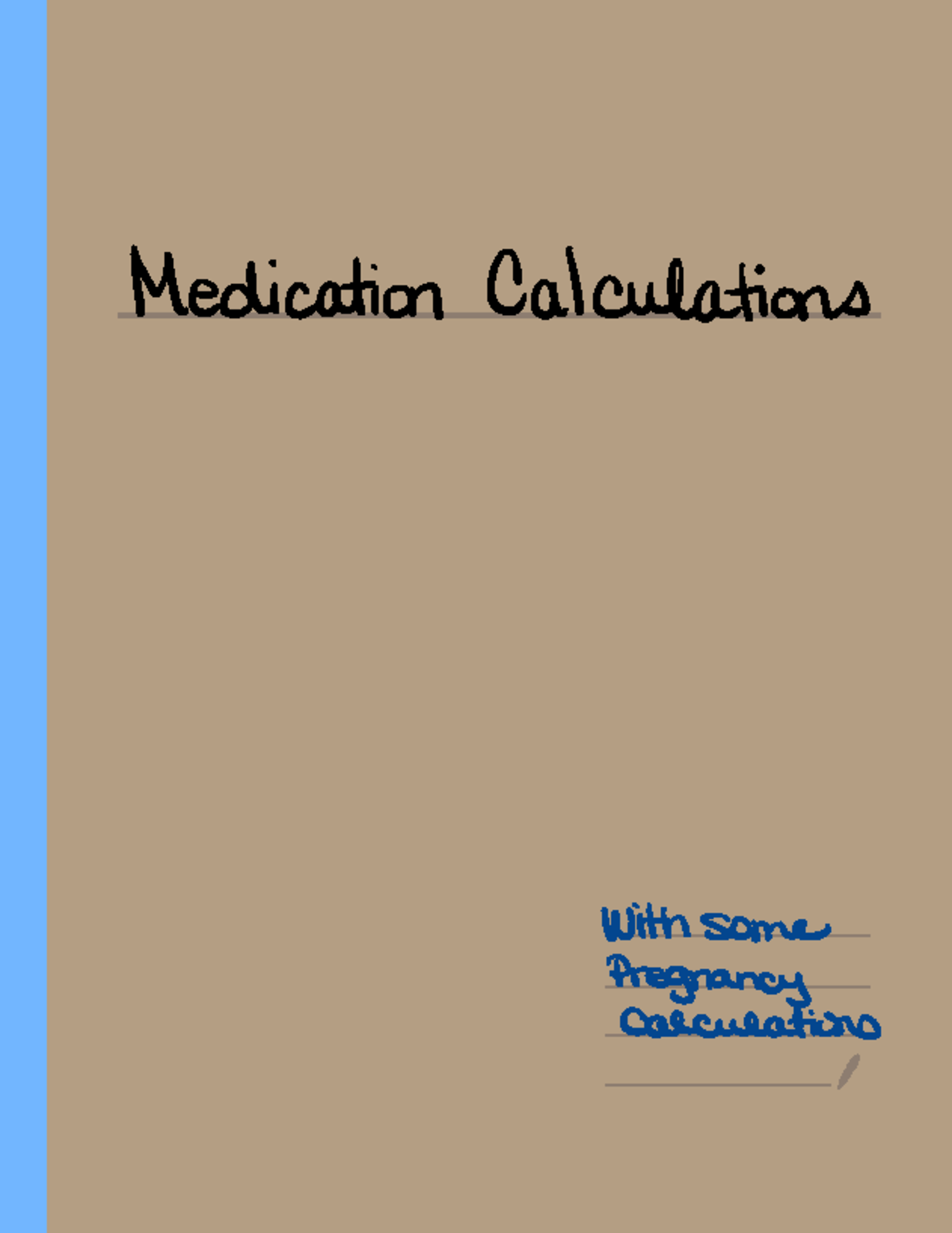 Drug Calculations - study for nursing - Medication Calculations With ...
