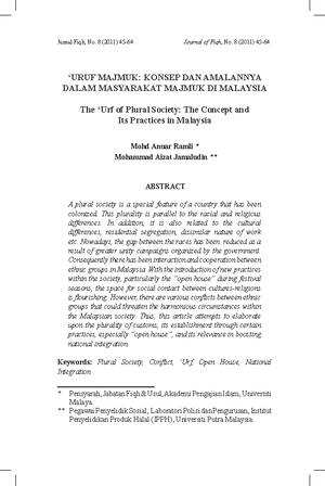 Islam dalam perlembagaan persekutuan - Nazri Muslim - ©Universiti ...