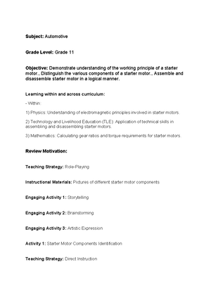 Intervention material for remediation 2023-2024 EIM - TLE 7/8 EIM First ...