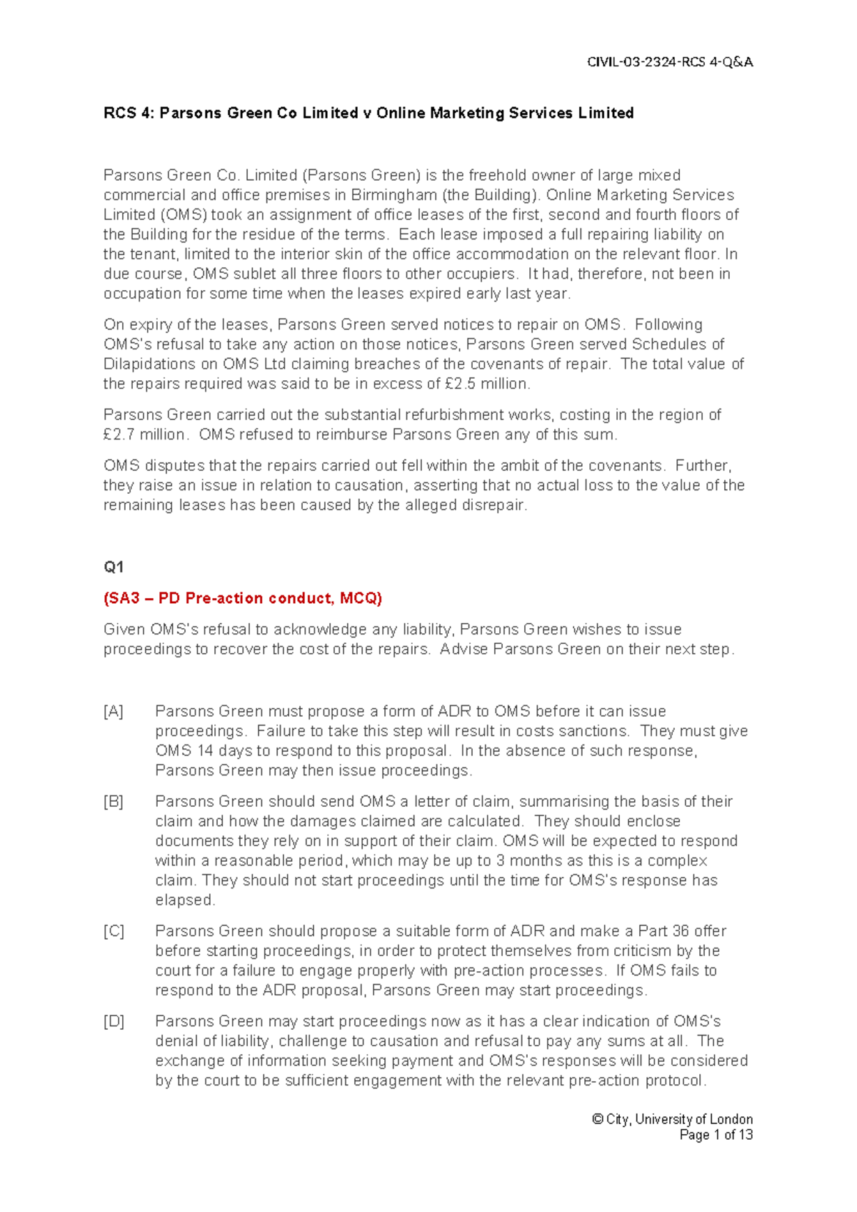 Civil-03-2324-RCS 4-QA - RCS 4: Parsons Green Co Limited v Online Marketing Services Limited ...