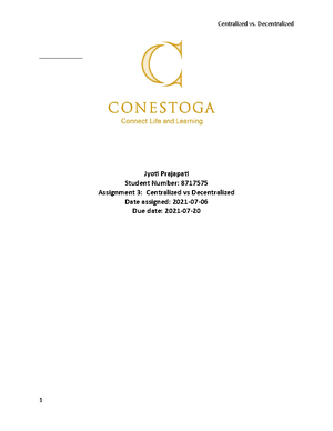 CDEV8130 Career Management Assignment 3 My Resume and Cover Letter ...