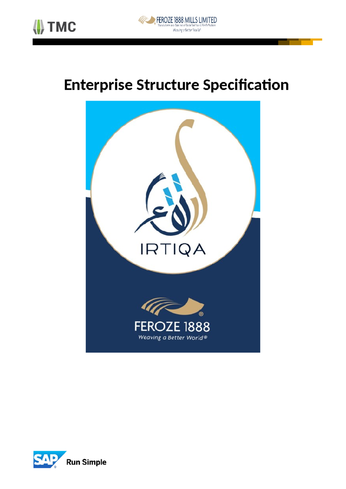 SAP SD organization structure m - Enterprise Structure Specification ...