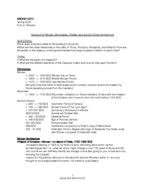 ARCH 211 Lecture Twelve - Lecture twelve Medieval and Gothic Architecture - Palace of ...