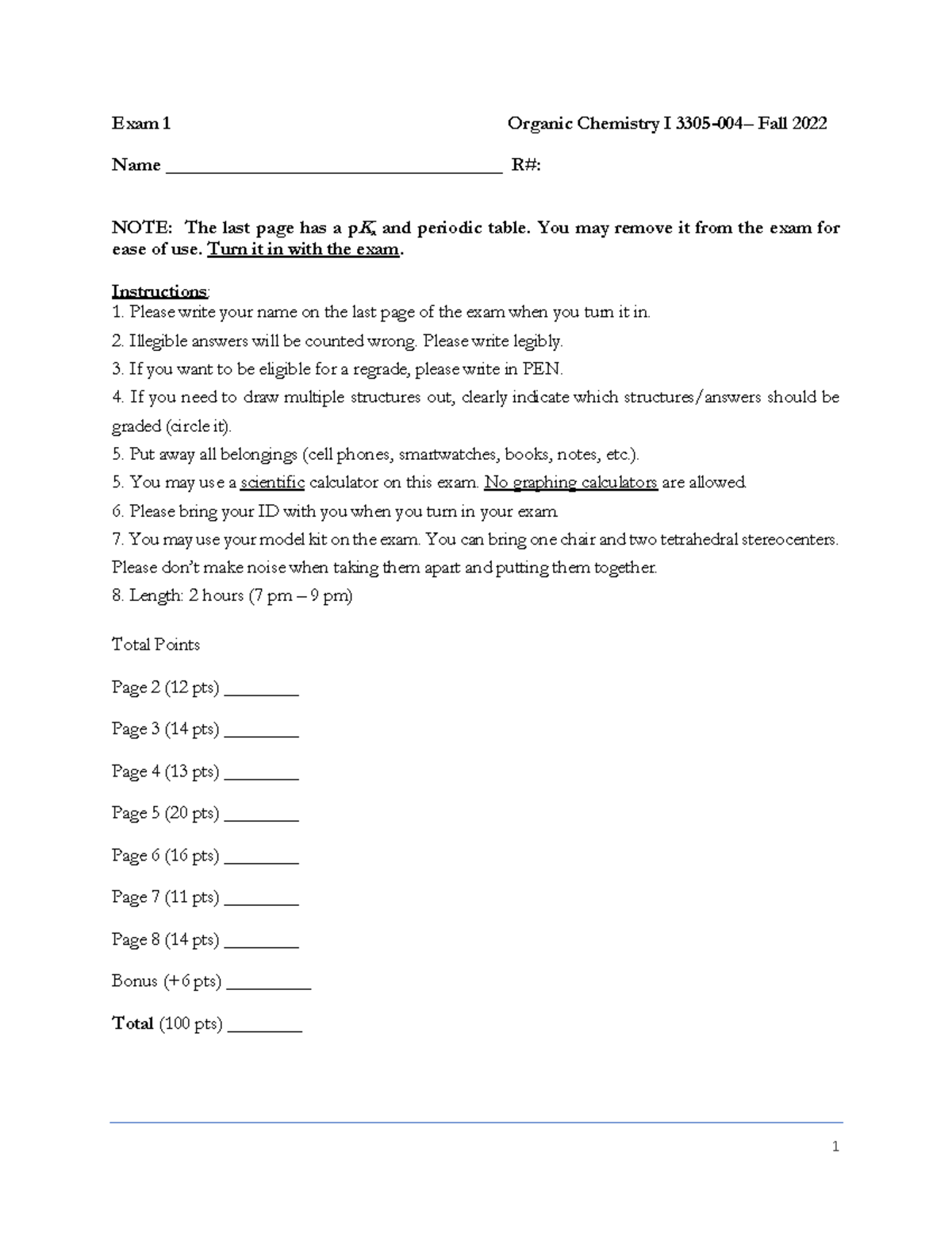 220922 Exam 1 3305 - Practice material and help for homework and exams ...