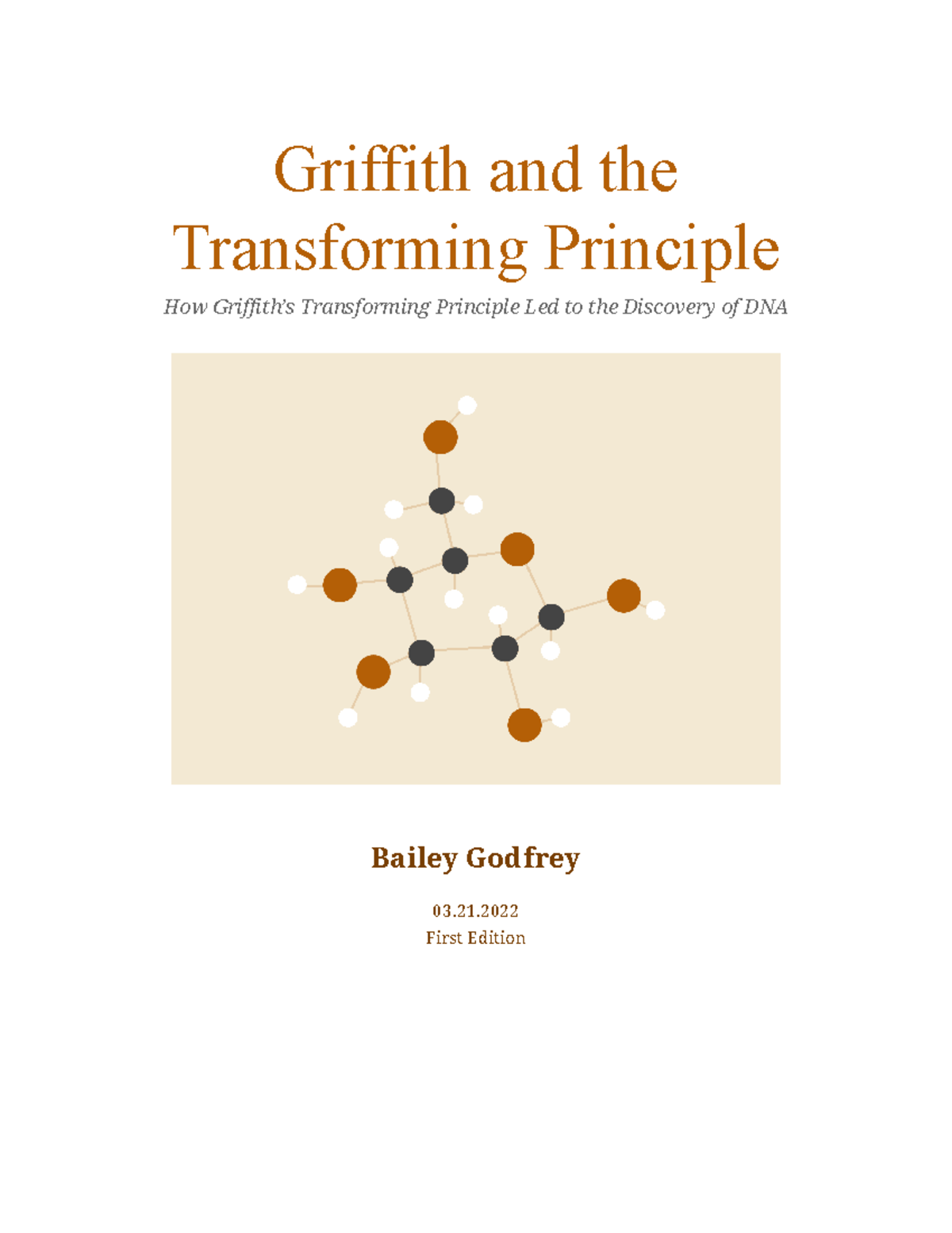 Griffith and the Transforming Principle - Griffith and the Transforming ...