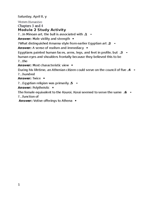 Humanities Notes All - Chapter 1 Notes Monday, February 8, 2021 4:53 PM ...