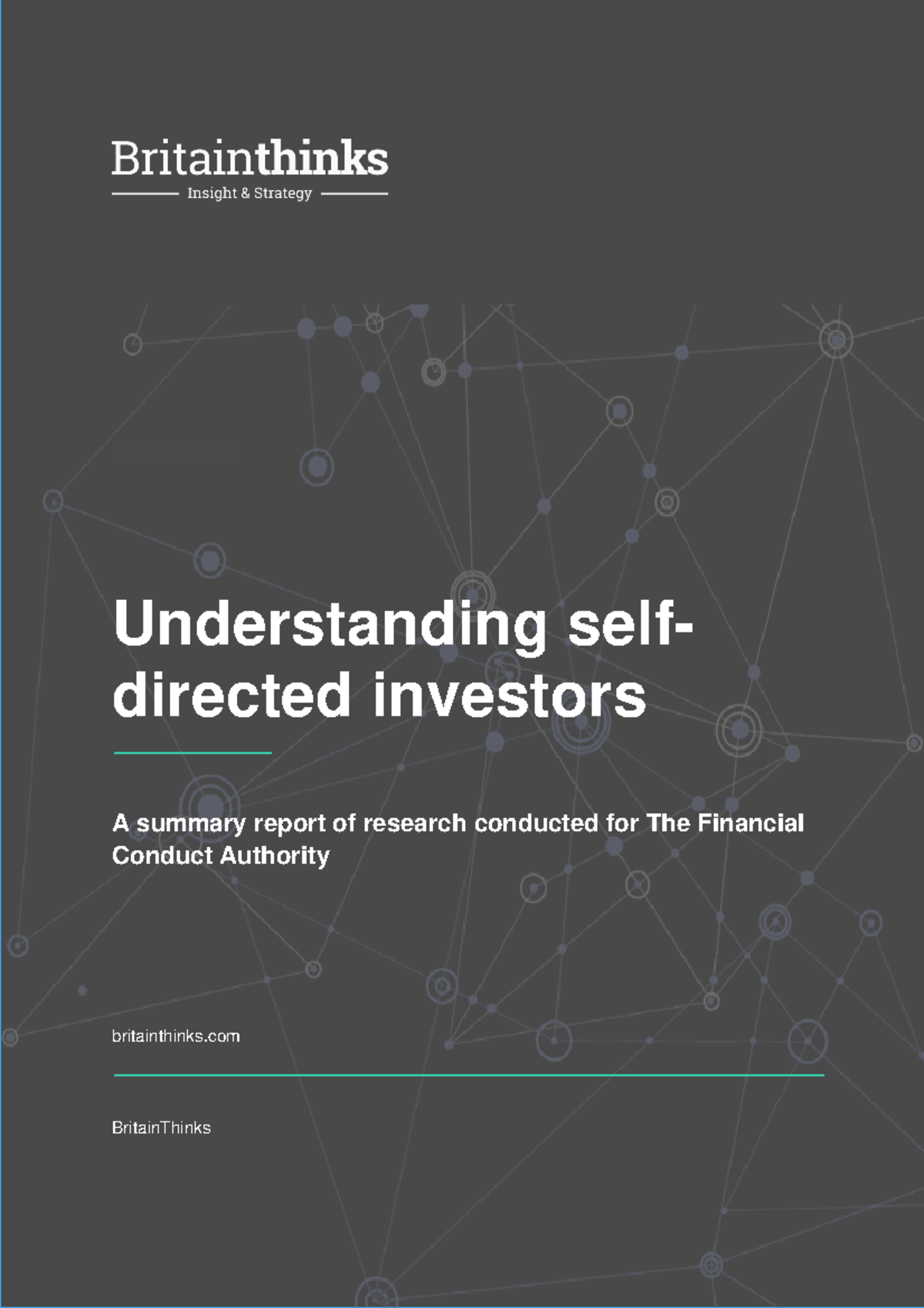 Understanding Self-Directed Investors - March 2021 Understanding self ...