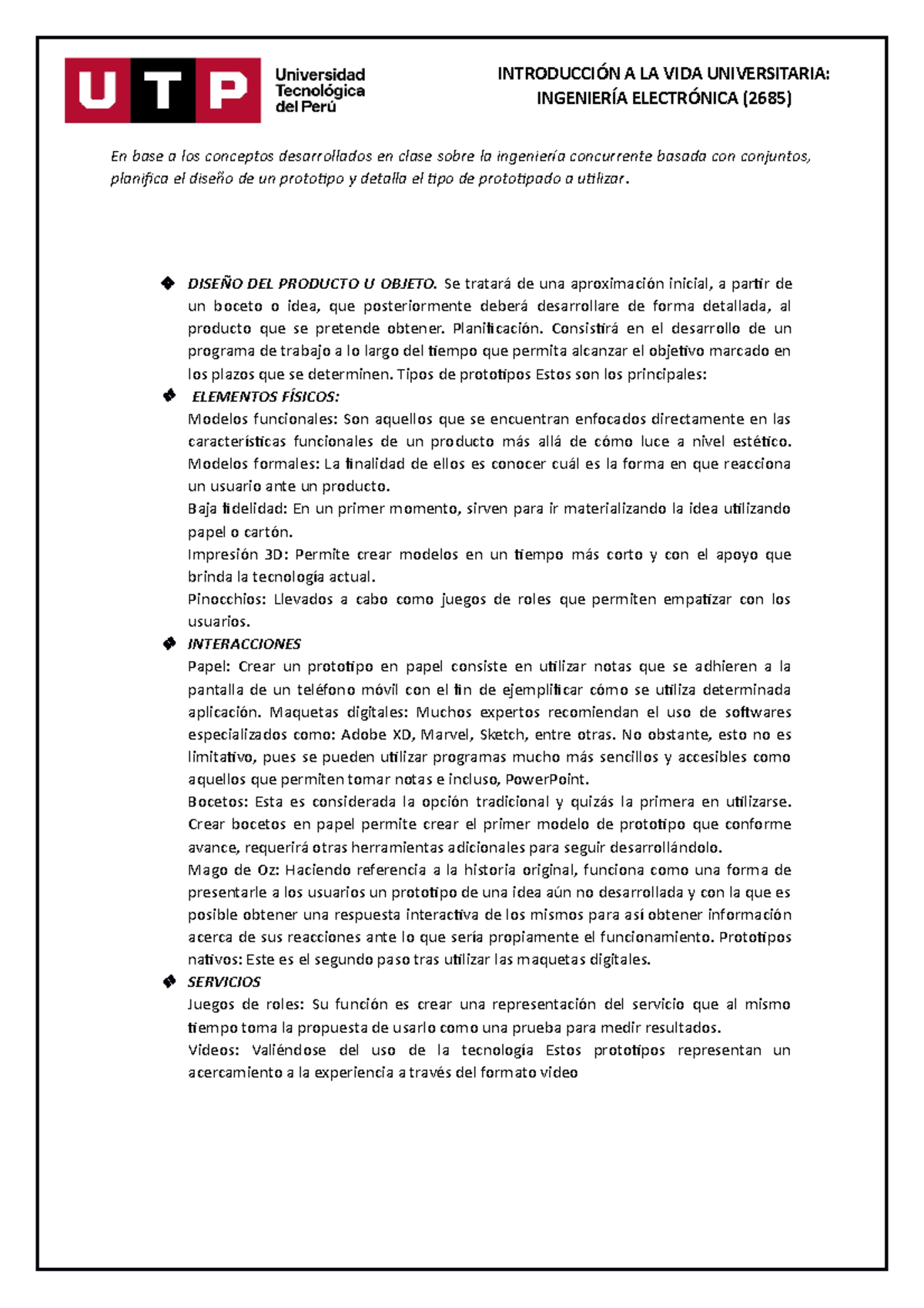 SEMANA 15_TAREA/ACTIVIDAD para presentar - Introduccion a la vida ...