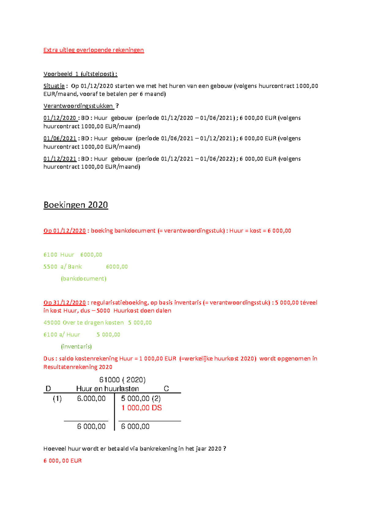 Extra uitleg overlopende rekeningen Hfst 12 - Extra uitleg overlopende ...