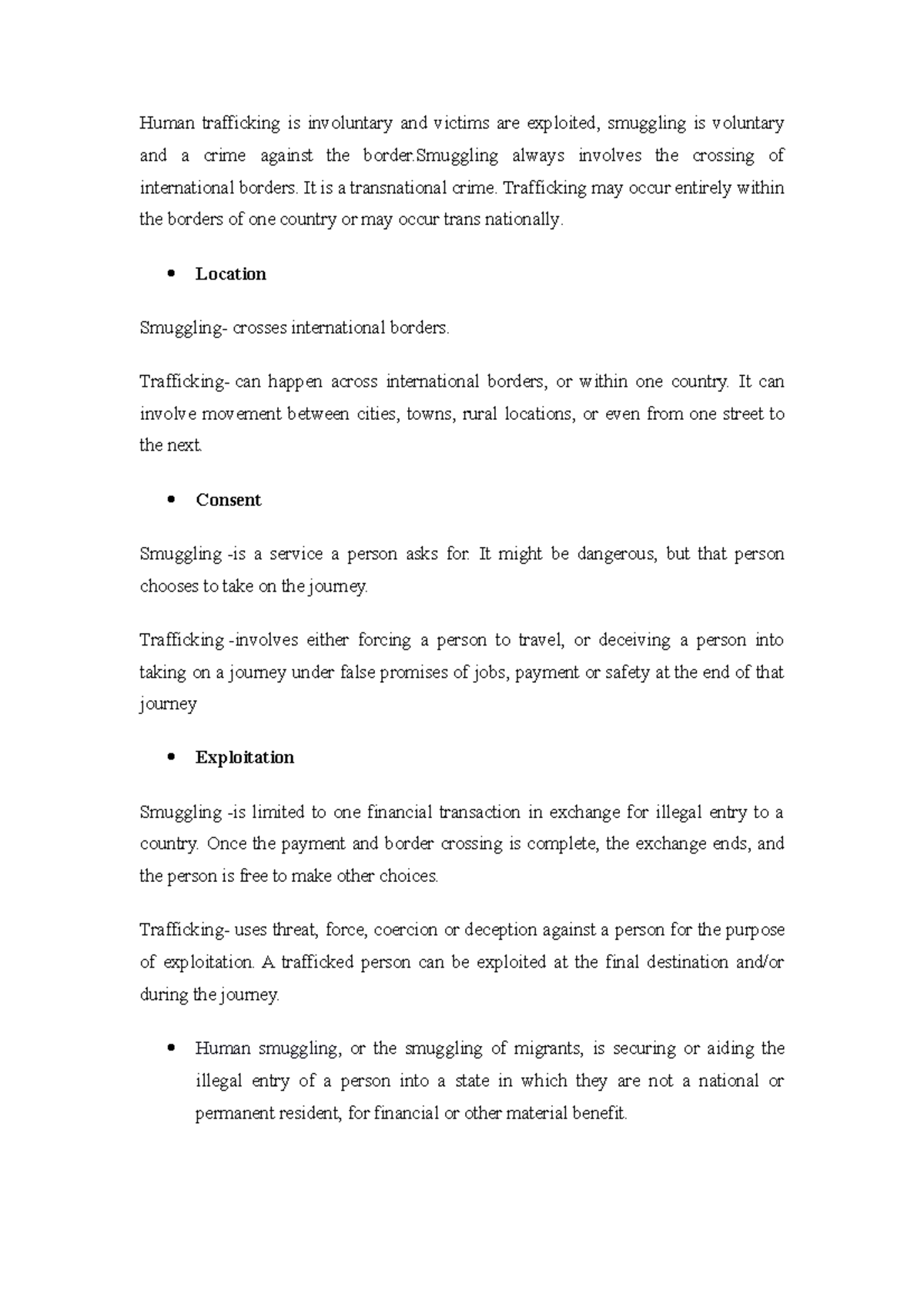 L2 Btvted Lectures Chapter 2 In Bsc 3 Human Trafficking Is