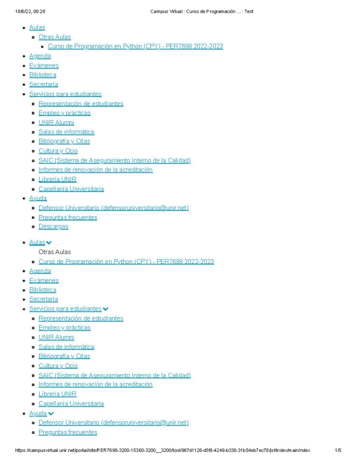 Test 1 - xcvxcvxcvx - Aulas Otras Aulas Curso de Programación en Python ...
