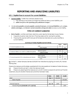 Payroll and examples current liability contingencies - 07: Bob Anderson ...