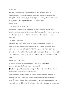 History AND Origin OF Globalization - HISTORY AND ORIGIN OF ...