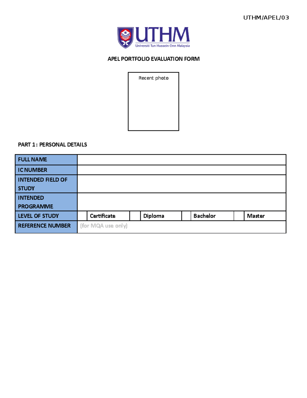 NEW Format Portfolio T3T4T6T7 27SEPT2021 UTHM - APEL PORTFOLIO ...