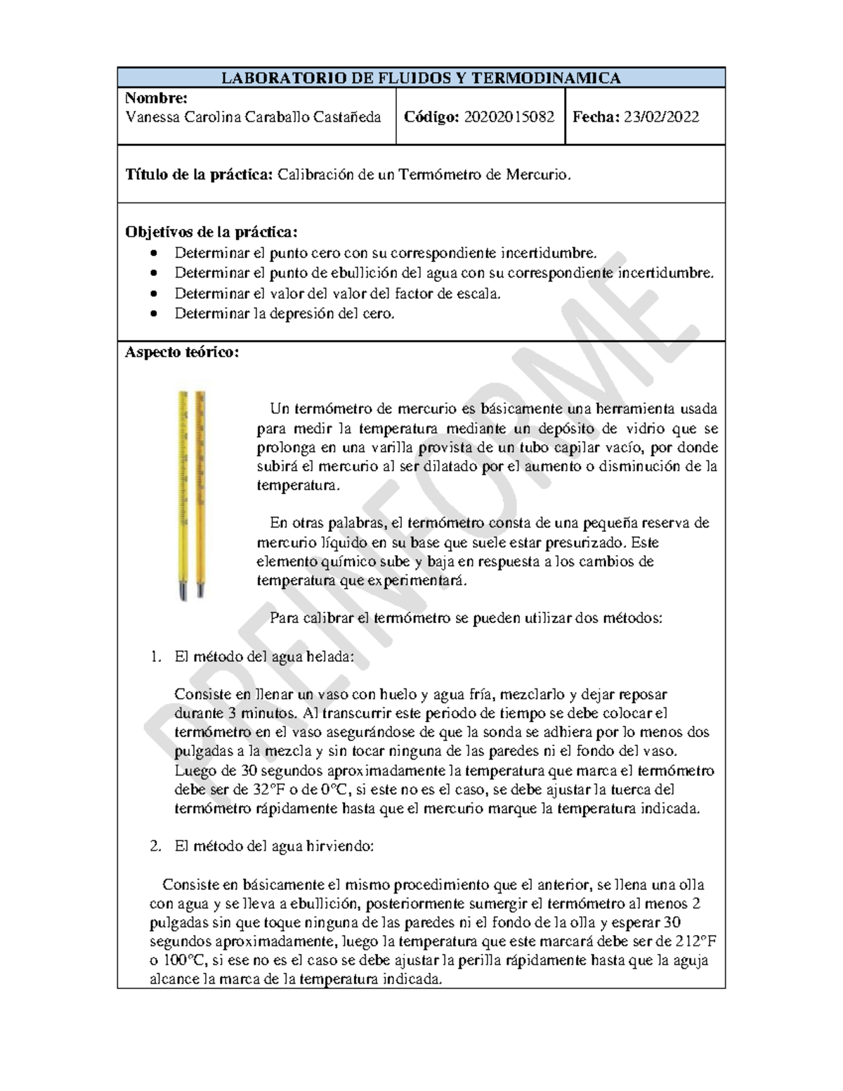 Calibración de termometro de mercurio-Vanessa Caraballo-20202015 082 ...