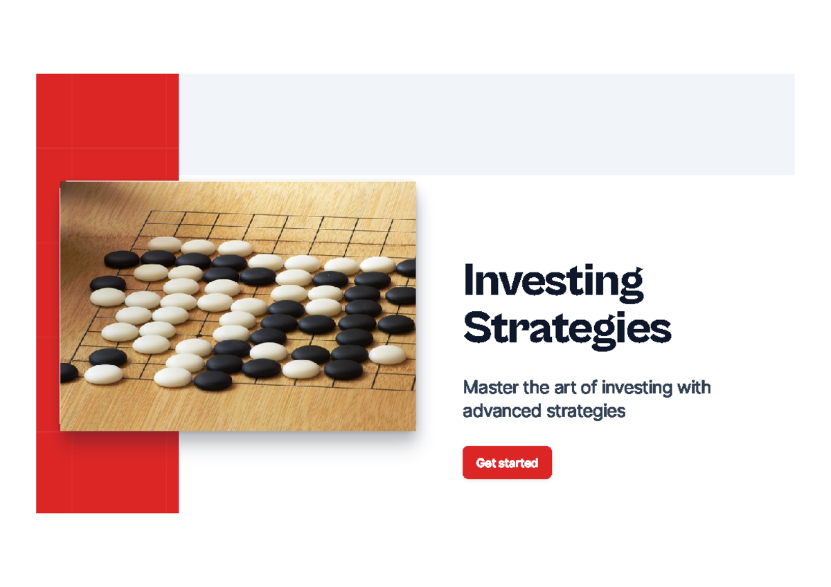 Investing-strategies - Investing Strategies Master the art of investing ...