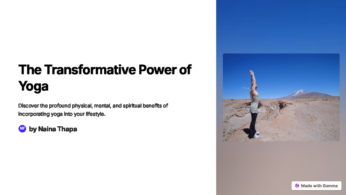 The Transformative Power of Yoga - The Transformative Power of Yoga Discover the profound ...