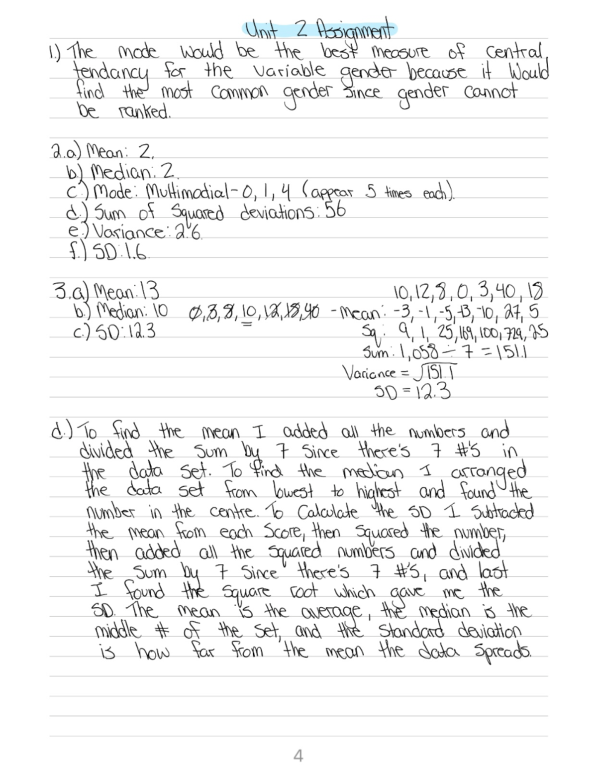 assignment number 2 - Soci 301 - Studocu