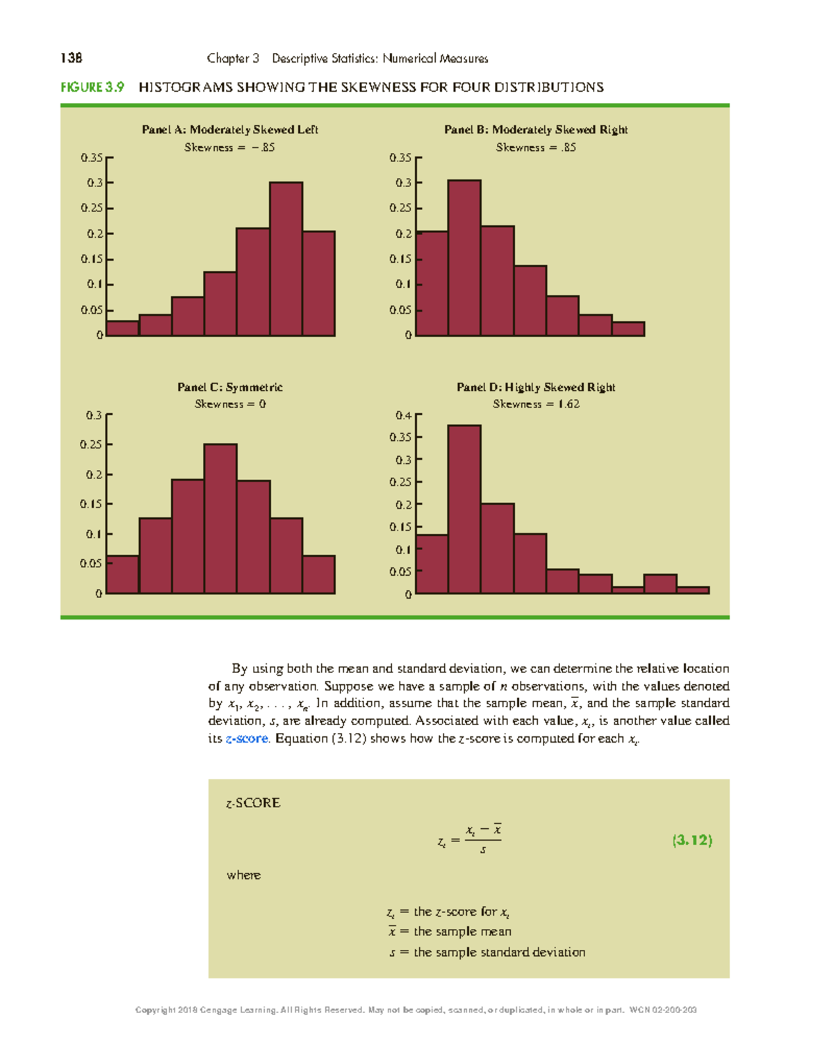 Chapter 3 Excerpt(1) 6 - Ch 3 - 138 Chapter 3 Descriptive Statistics: Numerical Measures By ...