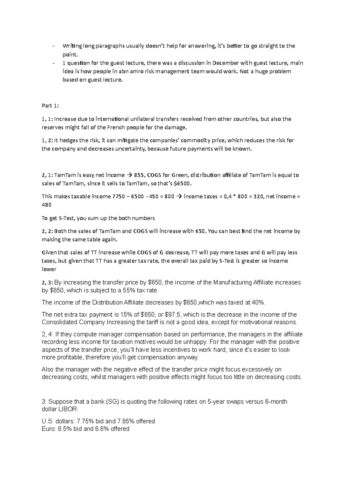 Tutorial IFIG - Notes tuturial ifig - Writing long paragraphs usually ...