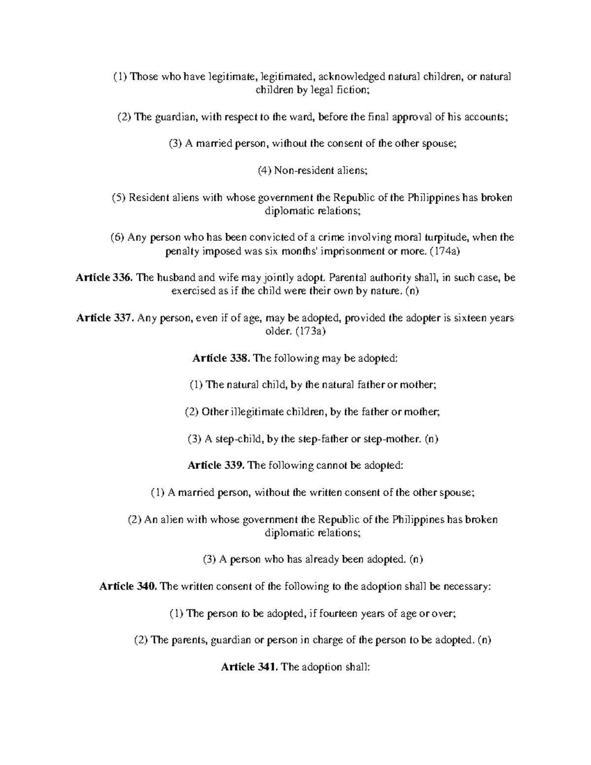 PHL50160-19 - n/a - (1) Those who have legitimate, legitimated ...