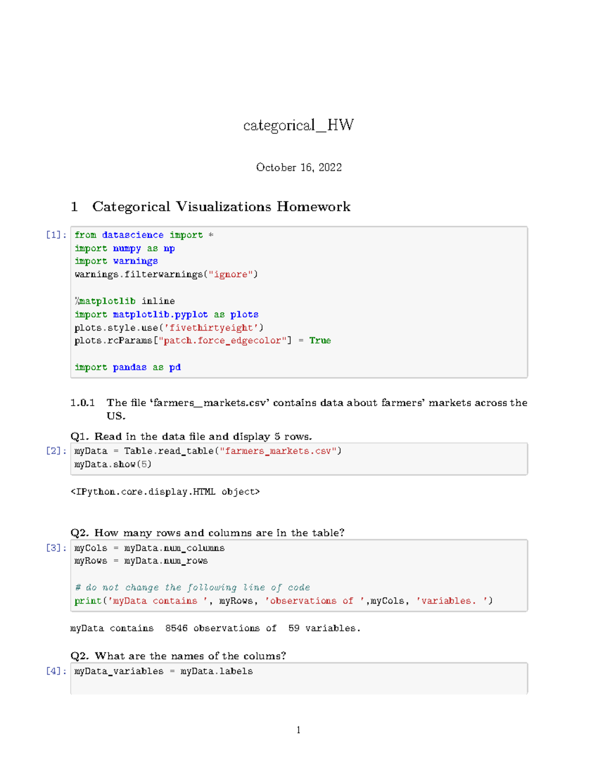 Categorical HW - categorical_HW October 16, 2022 1 Categorical Visualizations Homework [1]: from ...