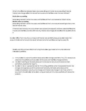 MFI Tutorial 3 - practice materials - Explain how securities firms ...