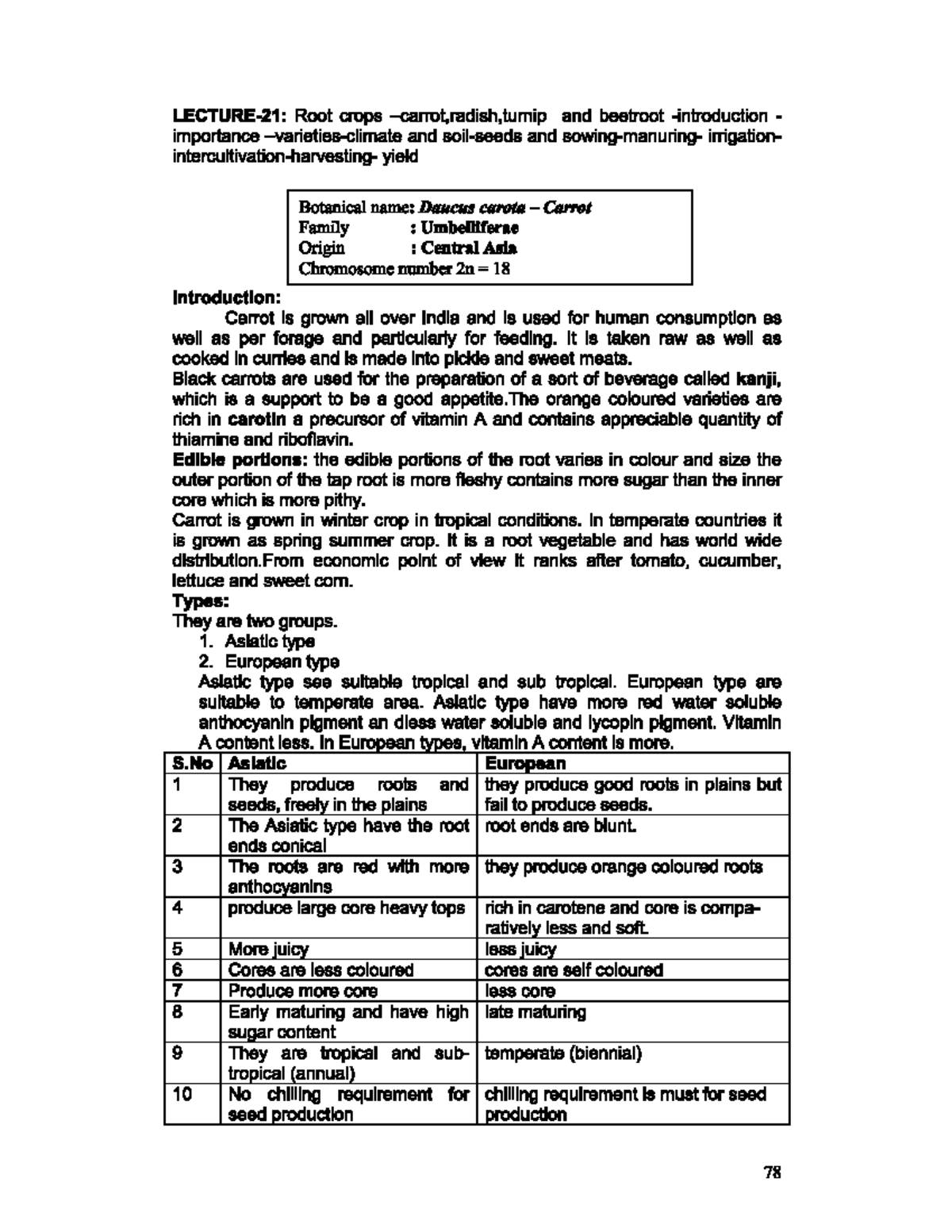Horti Lecture 21 - horticulture - Studocu