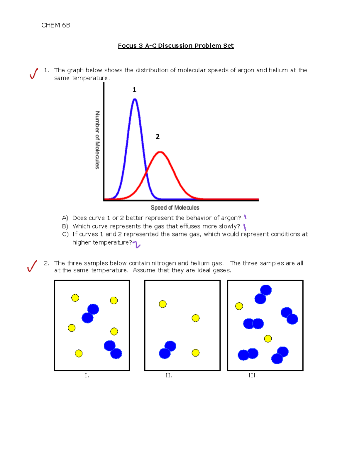 Focus+3+D-F+Discussion+Problem+Set - CHEM 6B Focus 3 A-C Discussion ...