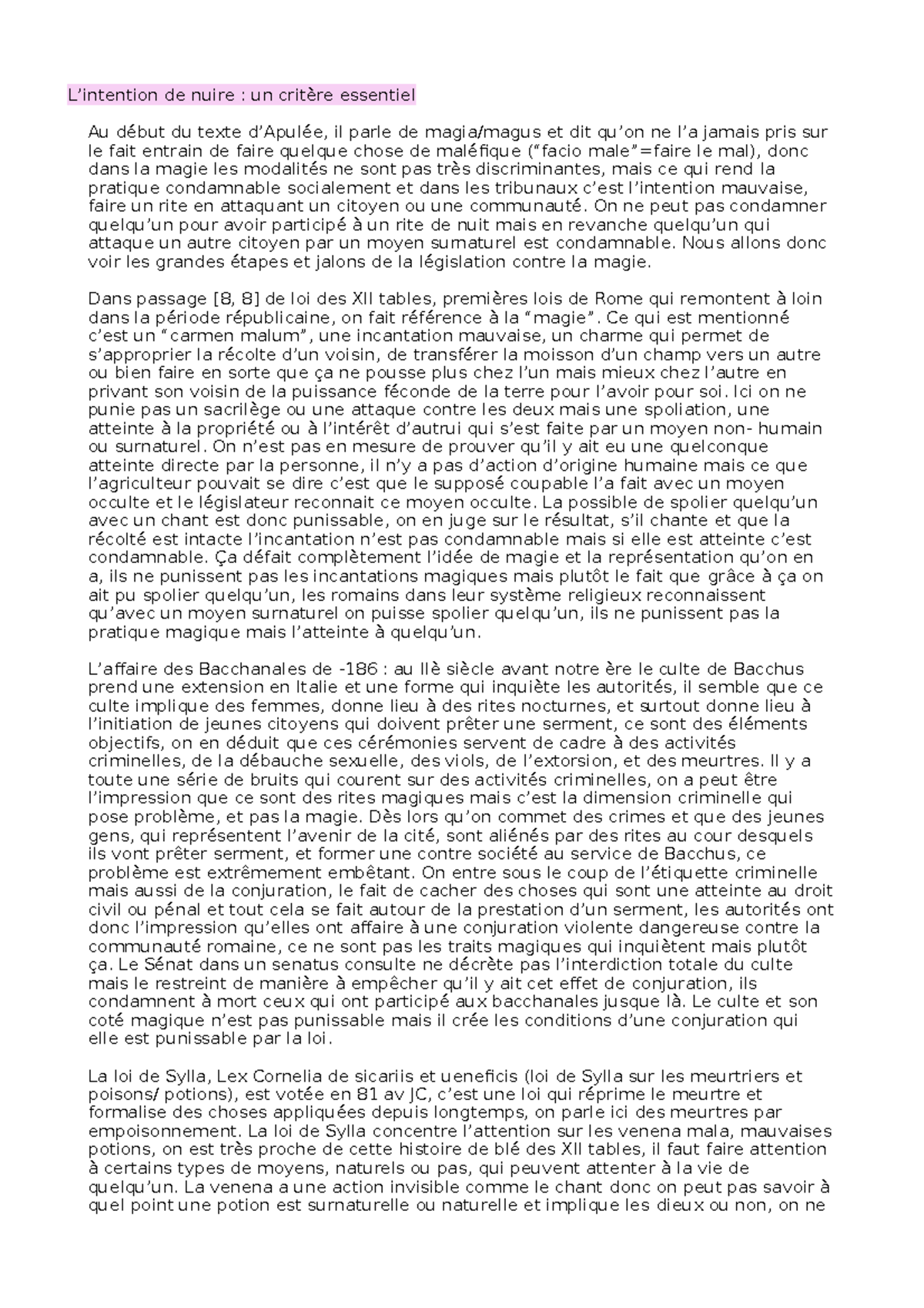 L’intention+de+nuire - L’intention de nuire : un critère essentiel Au ...