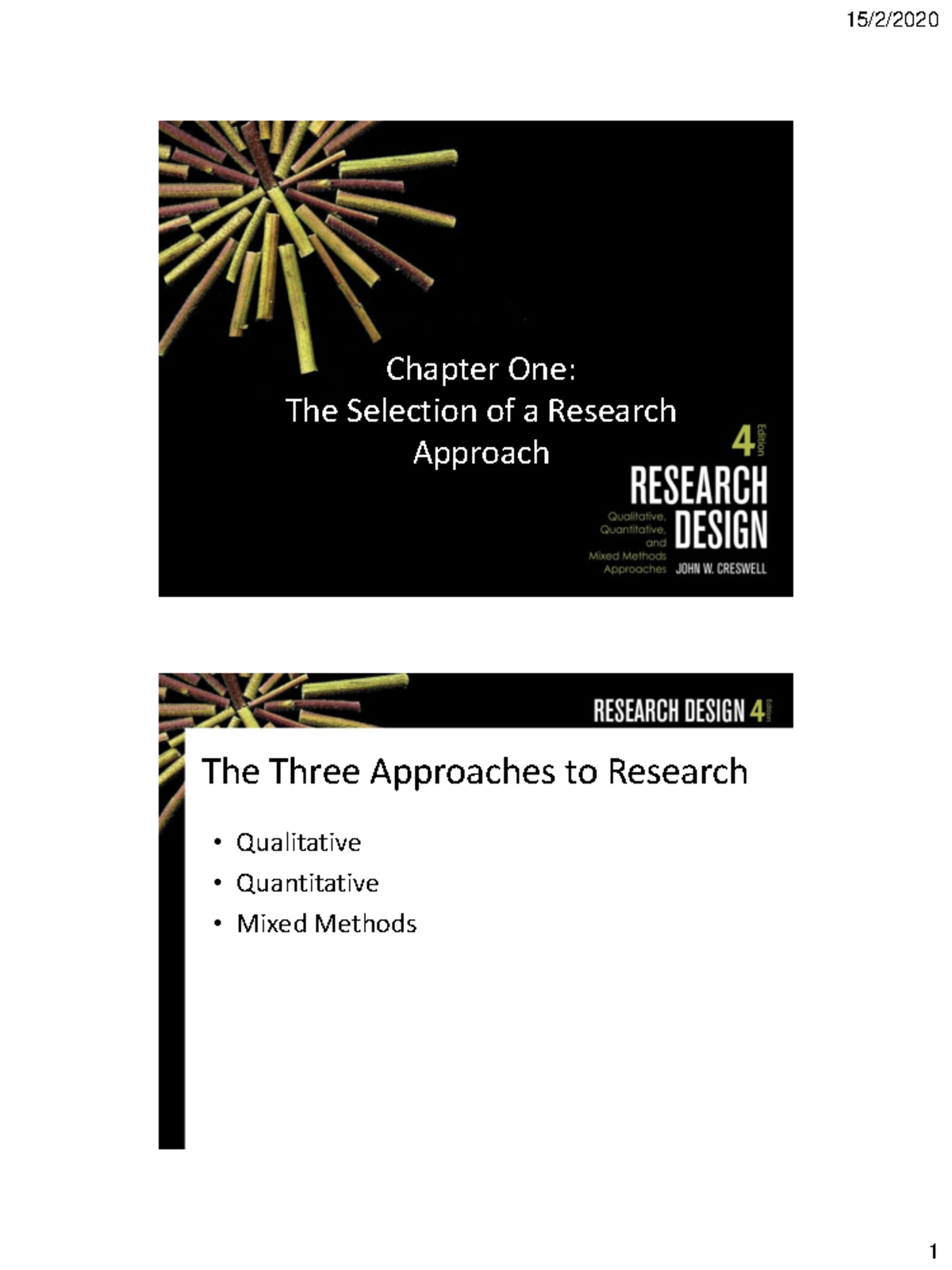 Lecture 1 - 2014 Ranjit Kumar 8 steps of the research process - Chapter ...