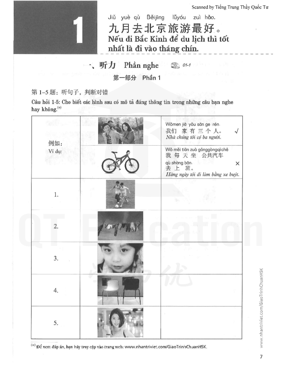 Unit 1 - 2 - Unit 1-2 for student - Tieng Trung Thây Quoc Tu Jiù yuè qù ...