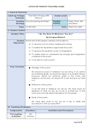 Science 10 Q4 SLM5 - Science Science – Grade 10 Quarter 4 – Module 5 ...