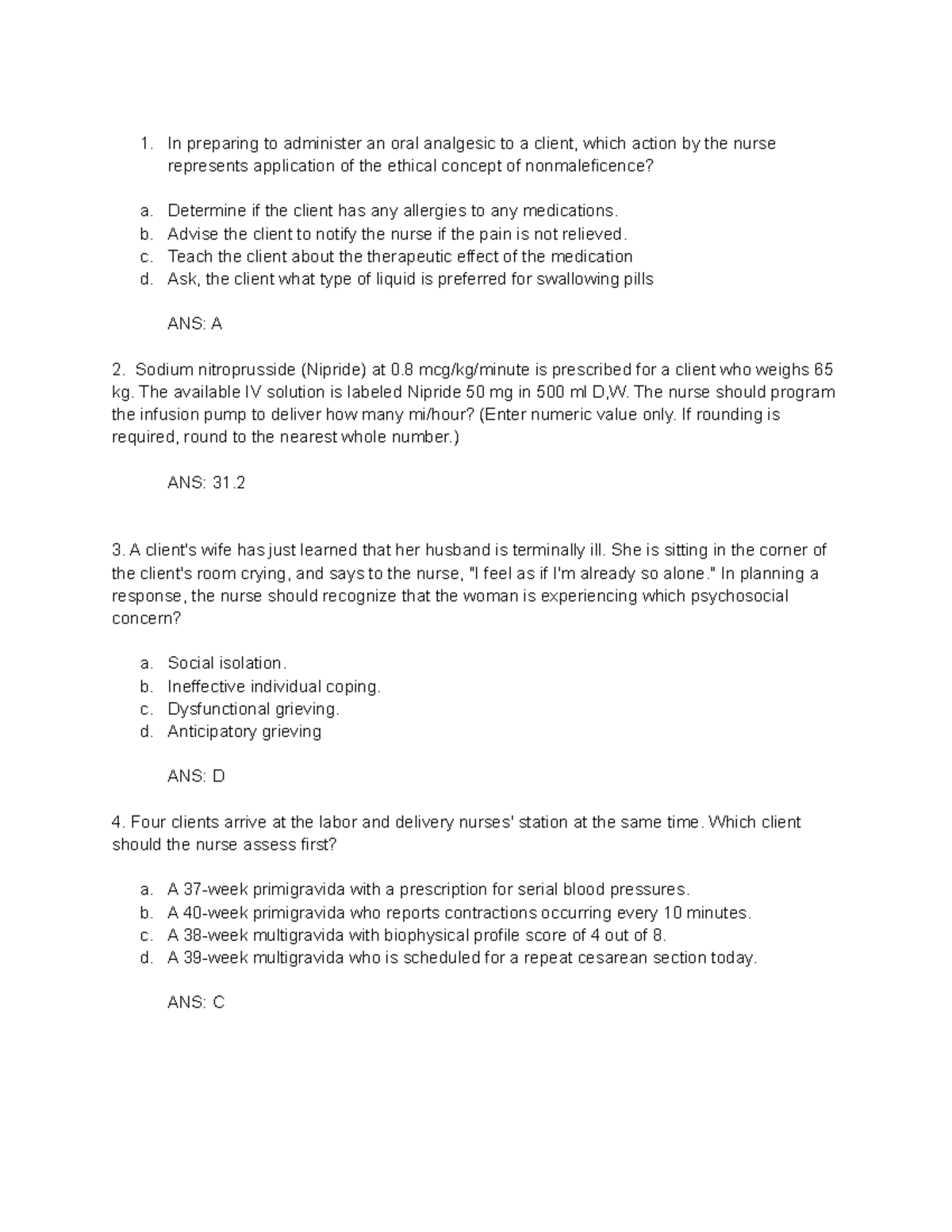 CAT 2022 2022 CAT Exam In Preparing To Administer An Oral Analgesic cat-2022-2022-cat-exam-in-preparing-to-administer-an-oral-analgesic