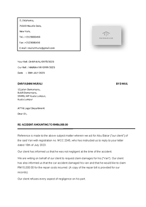 Drafting notes - Test References: Payment 1 Payment of United States ...