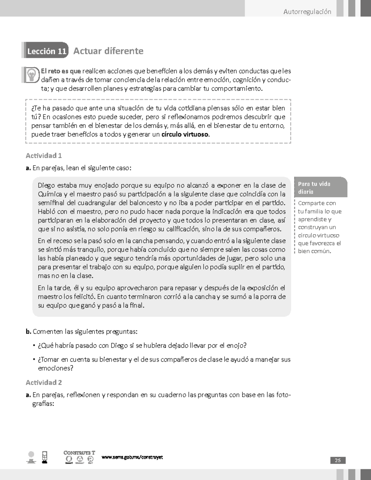 Lecciones Construye T Estudiantes