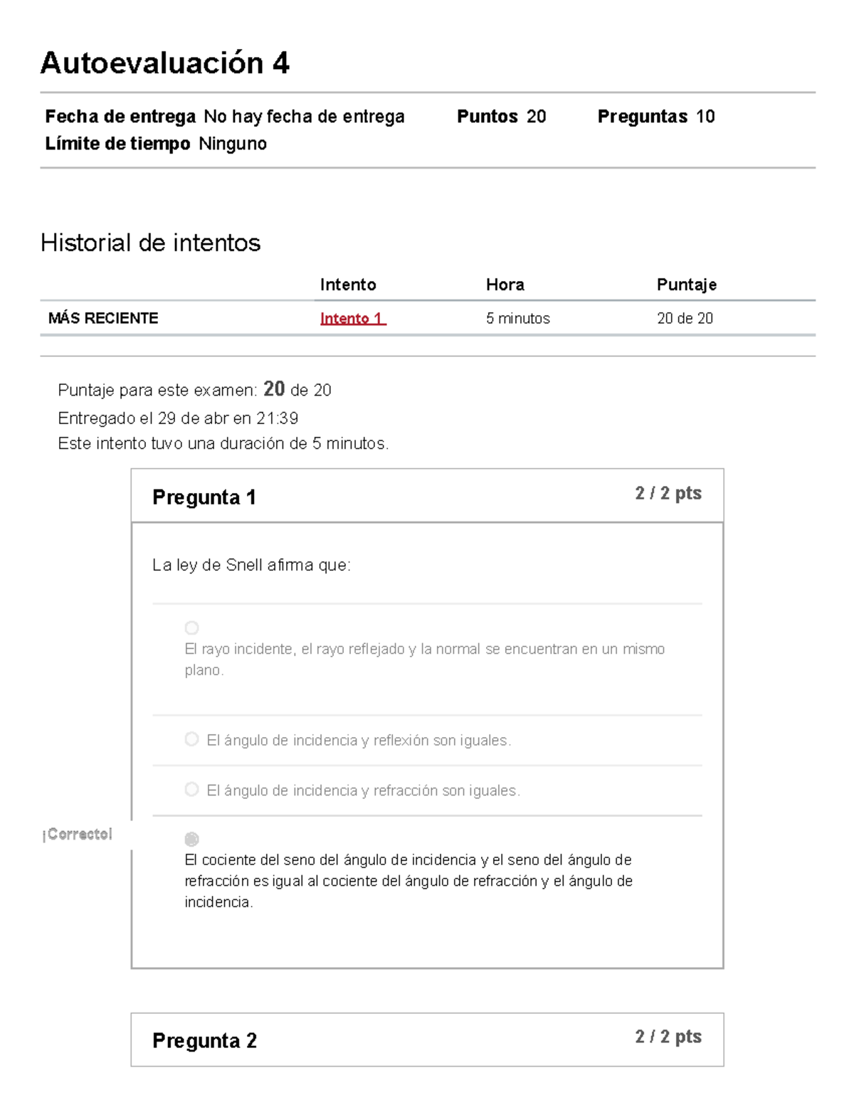 Autoevaluación 4 Calculo Aplicado A LA Fisica 2 (31703) - Autoevaluación 4 Fecha de entrega No ...