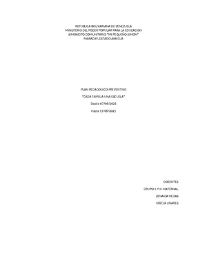 GU...IA Docente PLAN Estratégico Temporal PARA EL Fortalecimiento DE LOS Aprendizajes EN LA ...