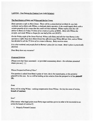 BLAW 1 - Case Project - BLAW 1 – Case Project Plaintiff(s) (Jim and ...