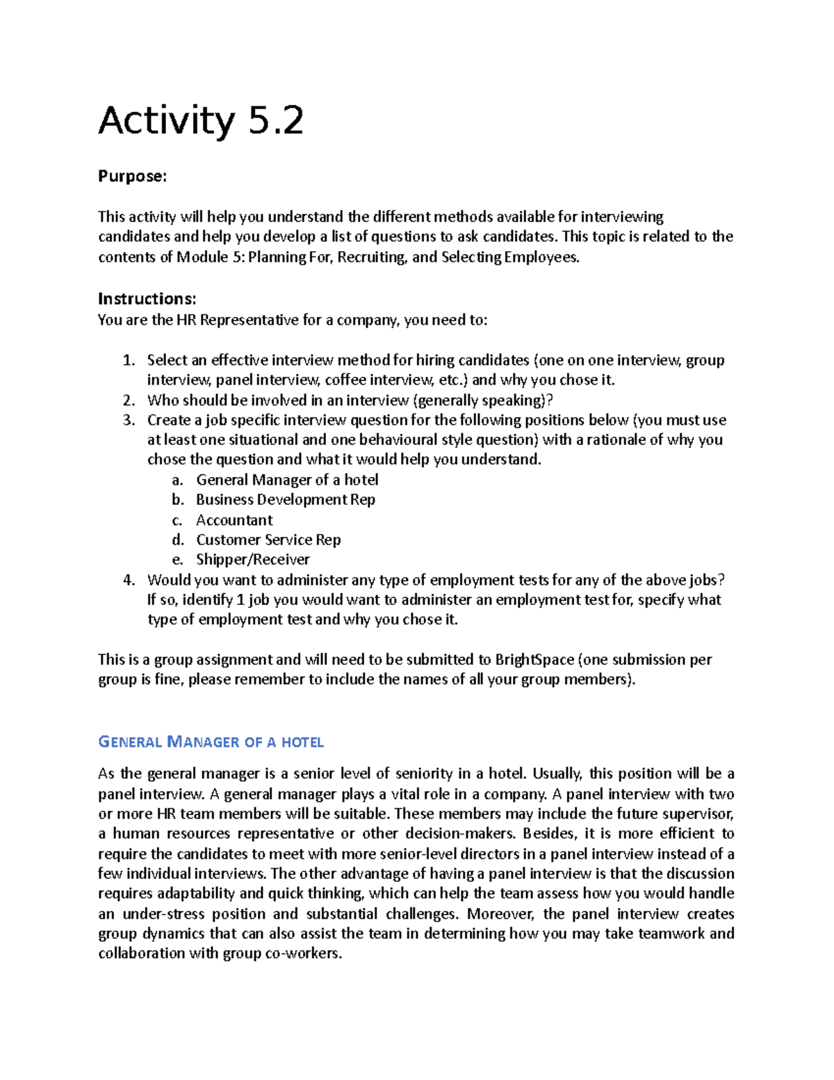 Activity 5 - Practice material - Activity 5. Purpose: This activity ...